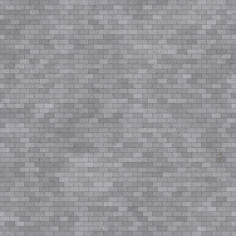 Light Grey Concrete Pavement PBR Texture