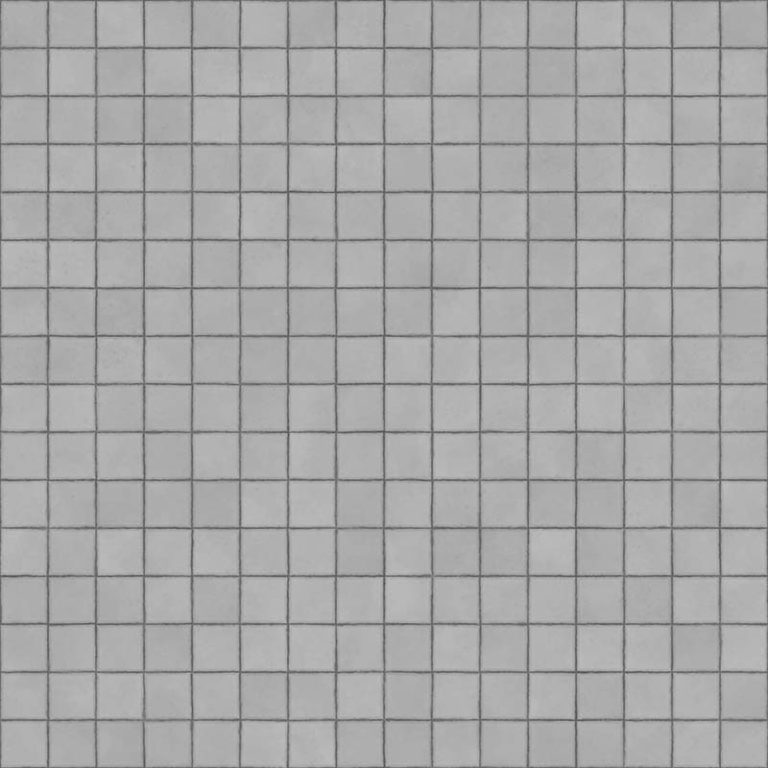 Red Square Stone Pavement PBR Texture