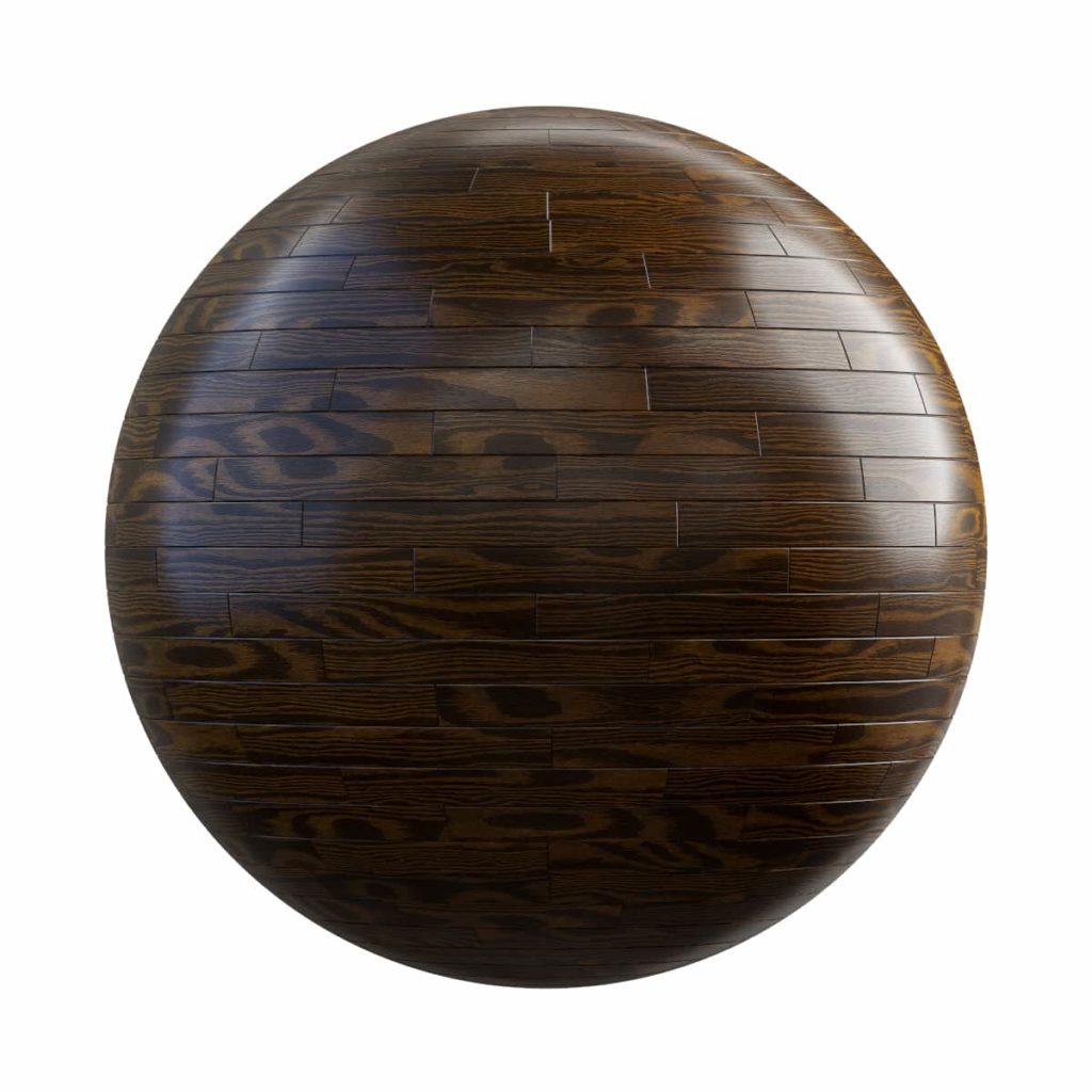 Walnut Beveled Floor PBR Texture