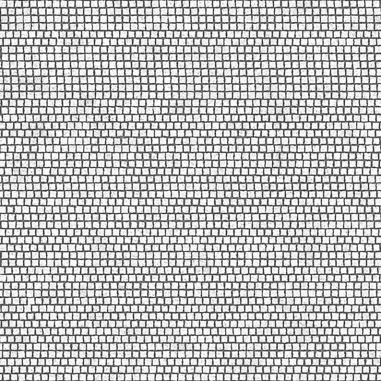 White Square Stone Pavement PBR Texture