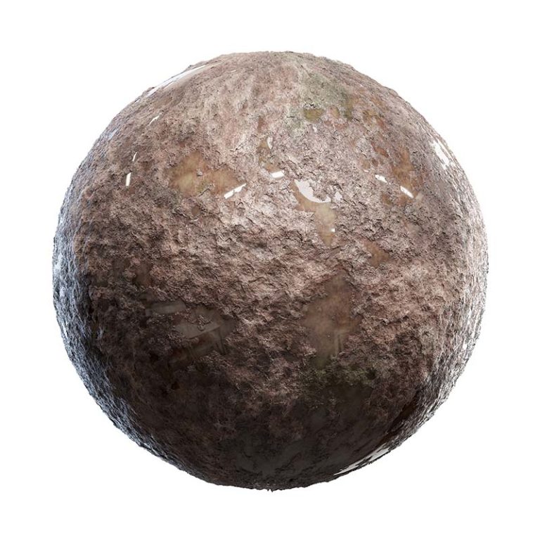Mud with Water PBR Texture