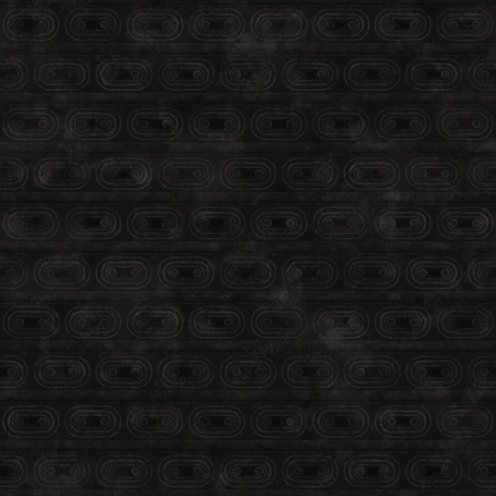 Black Dirty Patterned Plastic PBR Texture