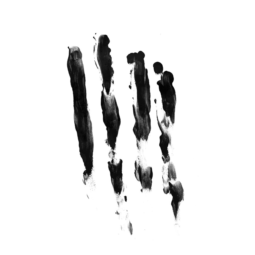 Blood Handprint Decal