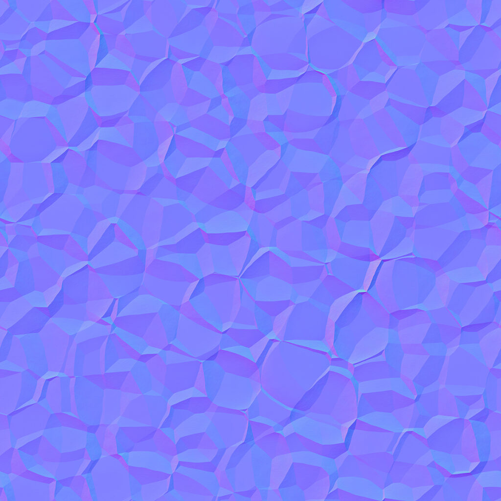 Blue Crystal PBR Texture