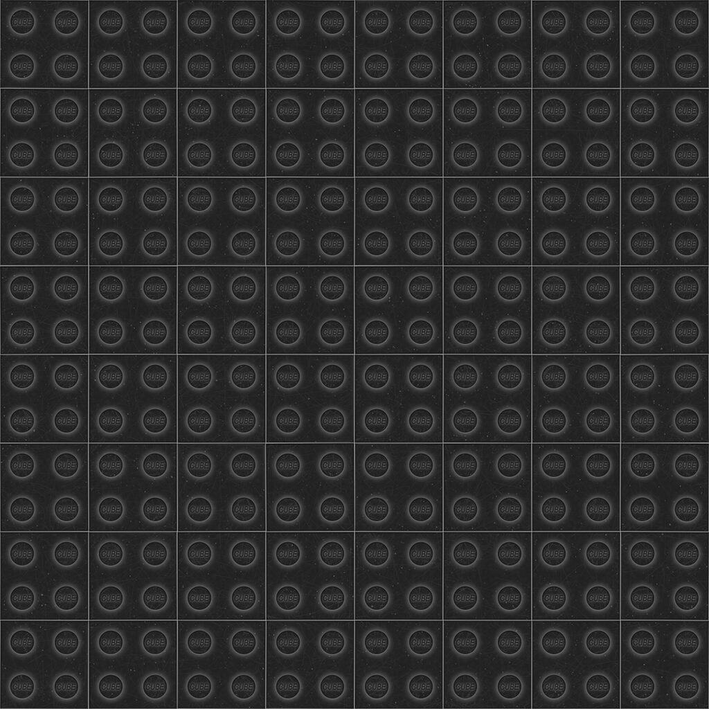 Blue Plastic Toy Blocks PBR Texture