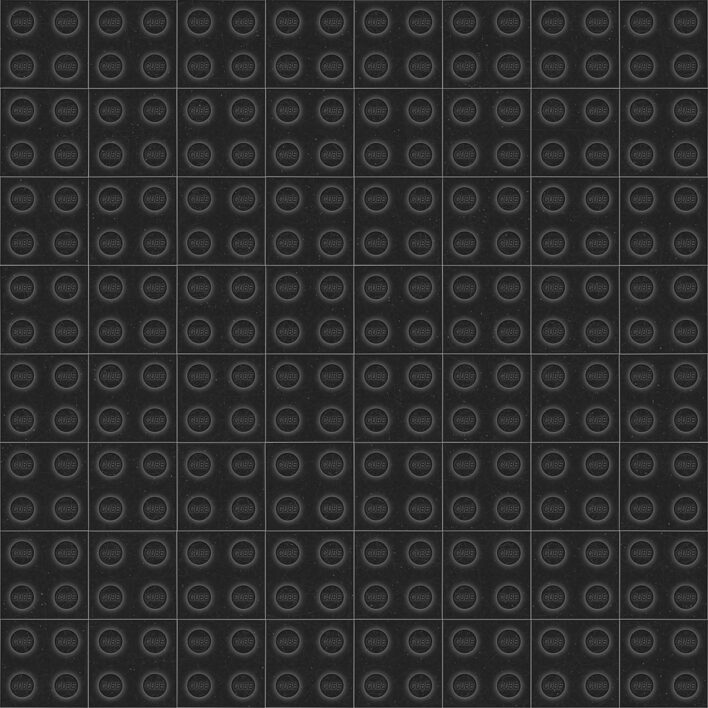 Blue Plastic Toy Blocks PBR Texture