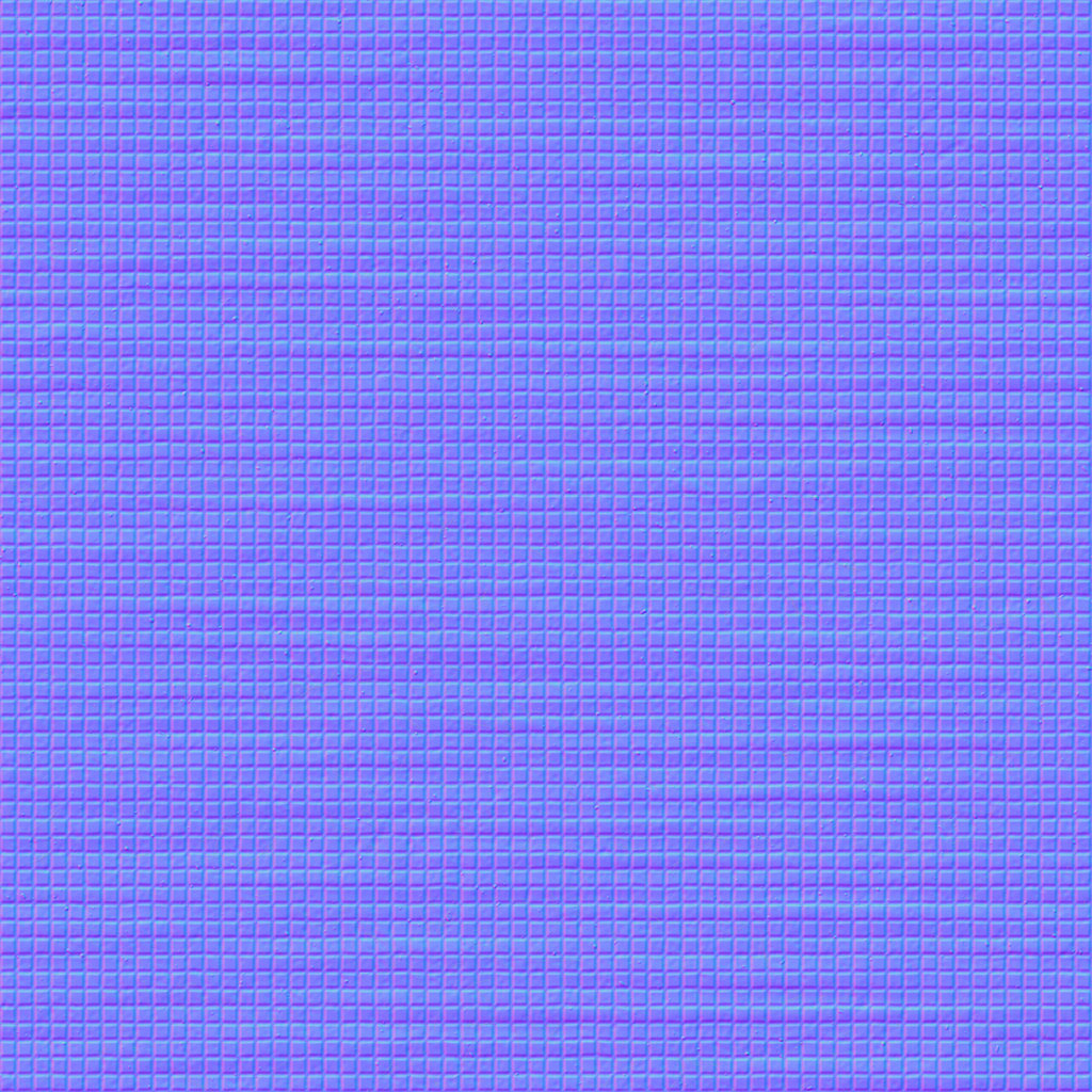 Blue Tarp Close-Up PBR Texture