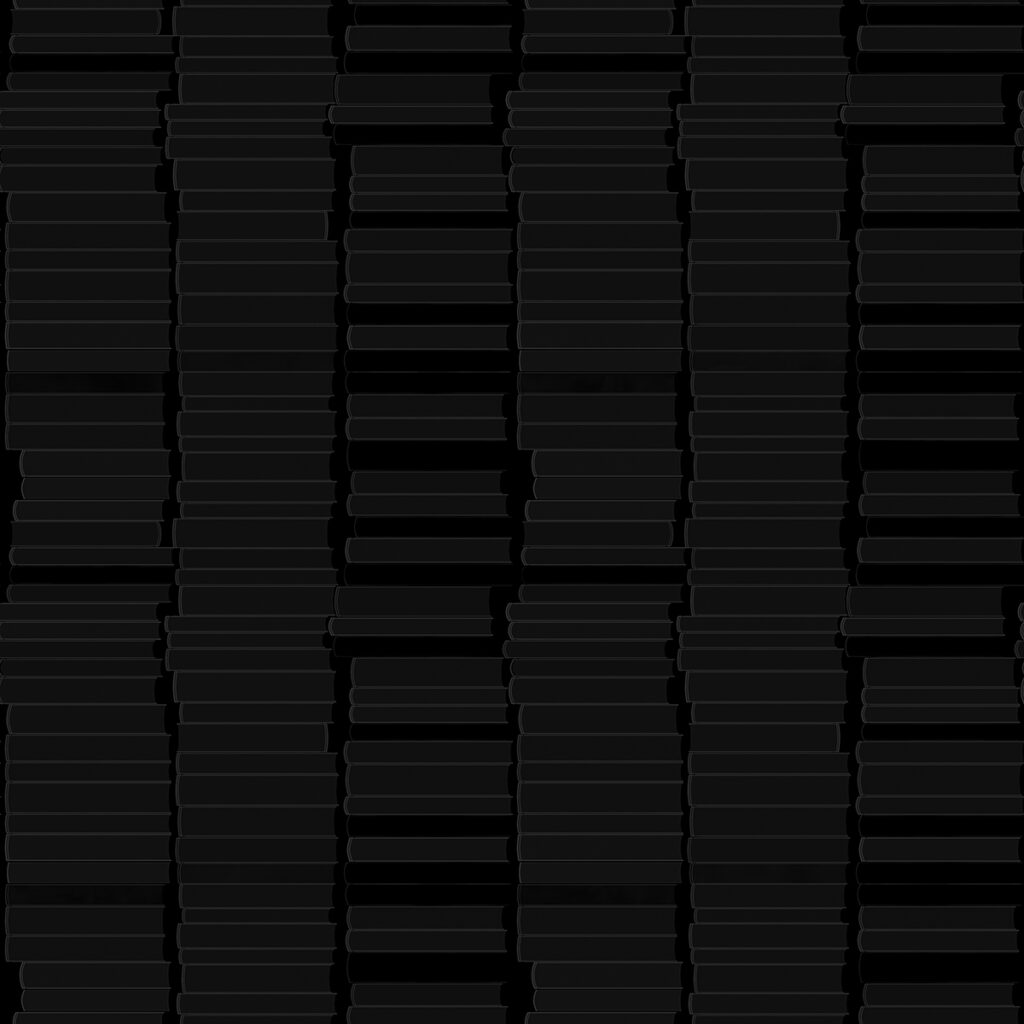 Books Bottoms Horizontal PBR Texture