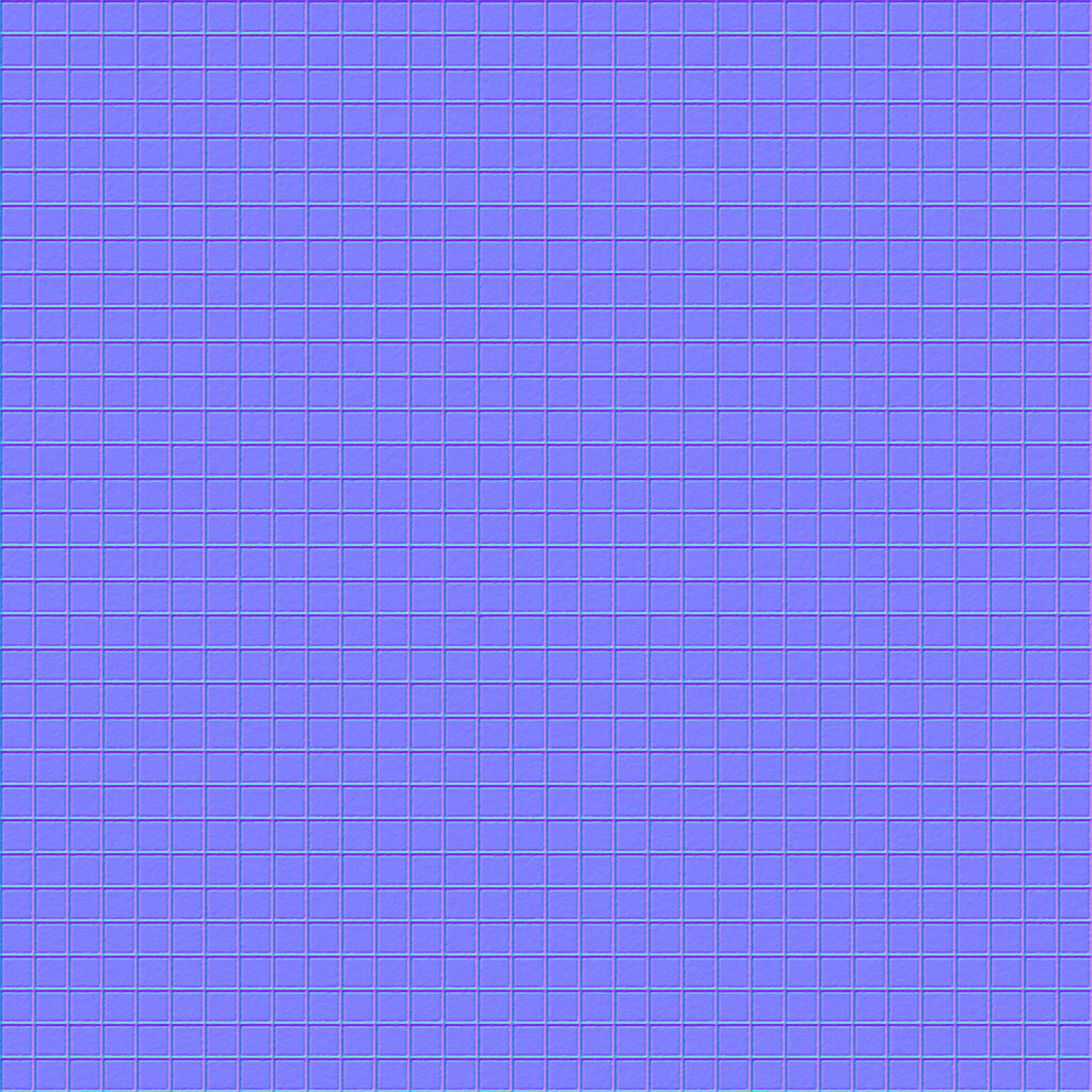 Checkered Stained Orange Glass PBR Texture