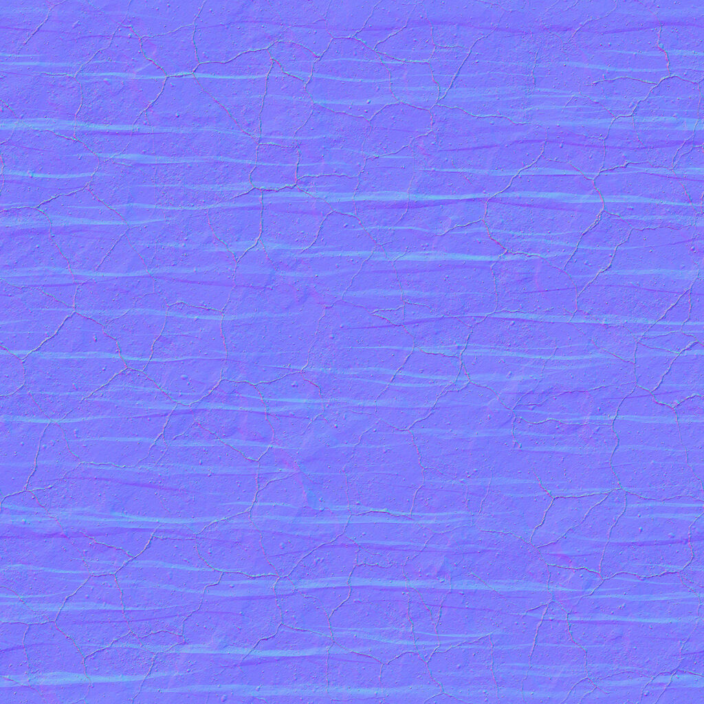 Cracked Rough Clay PBR Texture