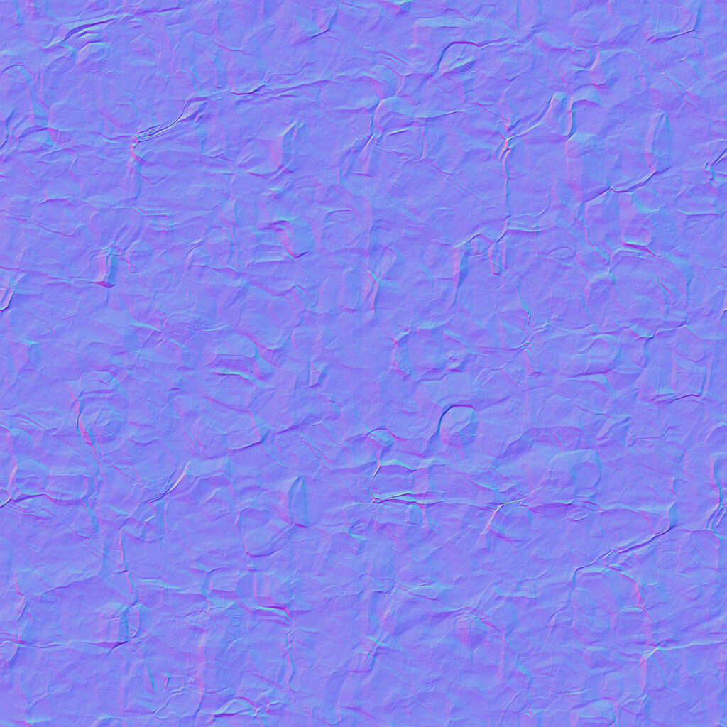 Crumpled Brown Paper PBR Texture