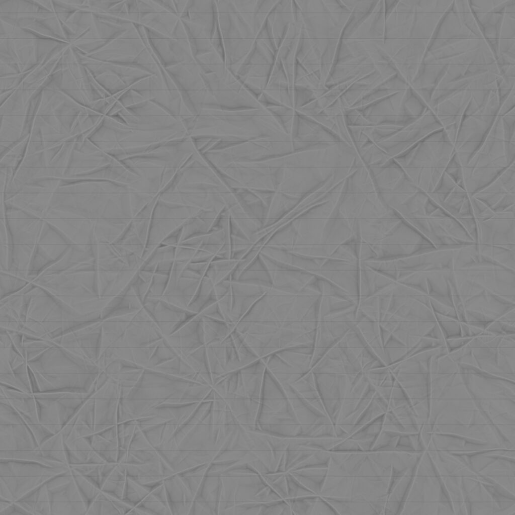 Crumpled Paper Sheet PBR Texture