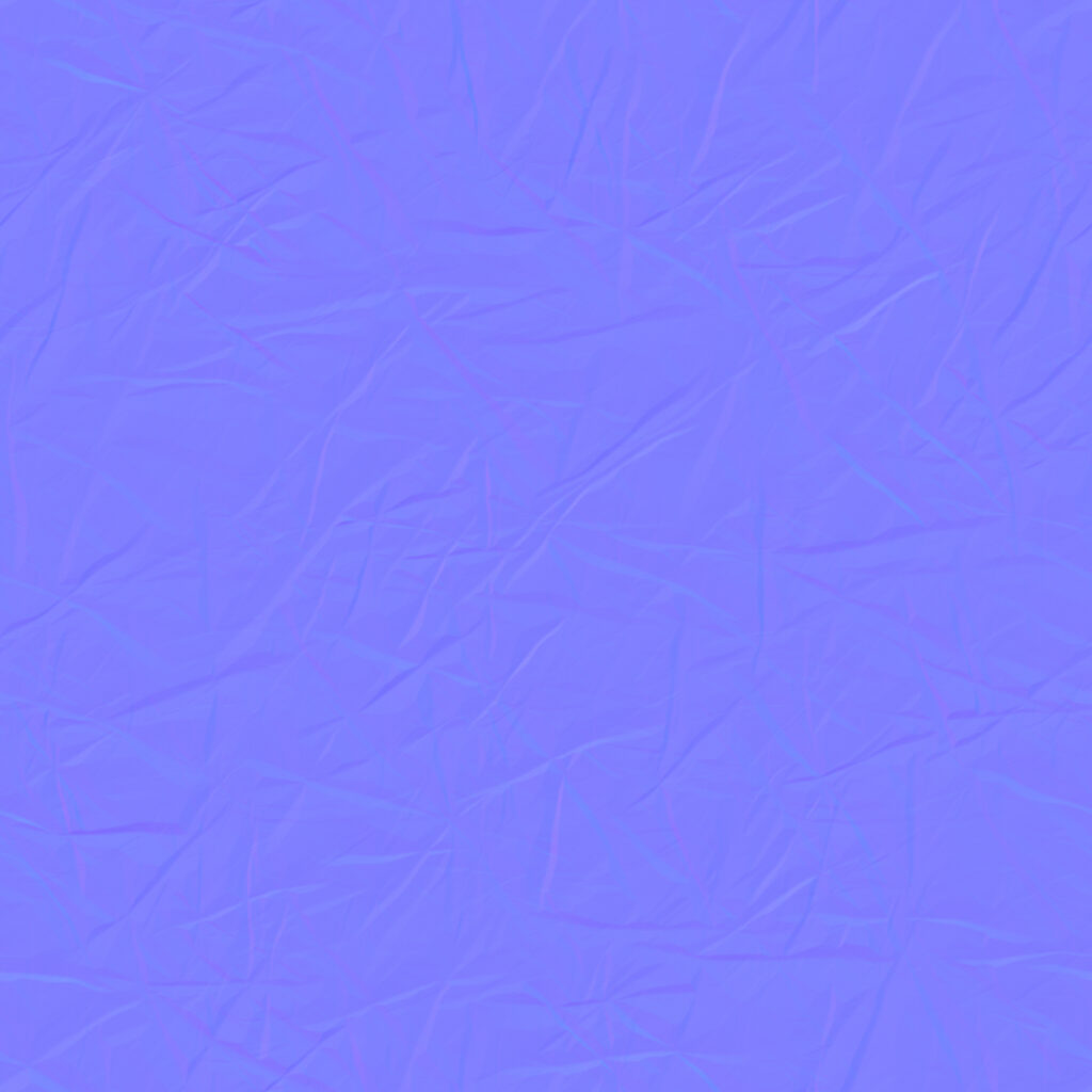 Crumpled Paper Sheet PBR Texture