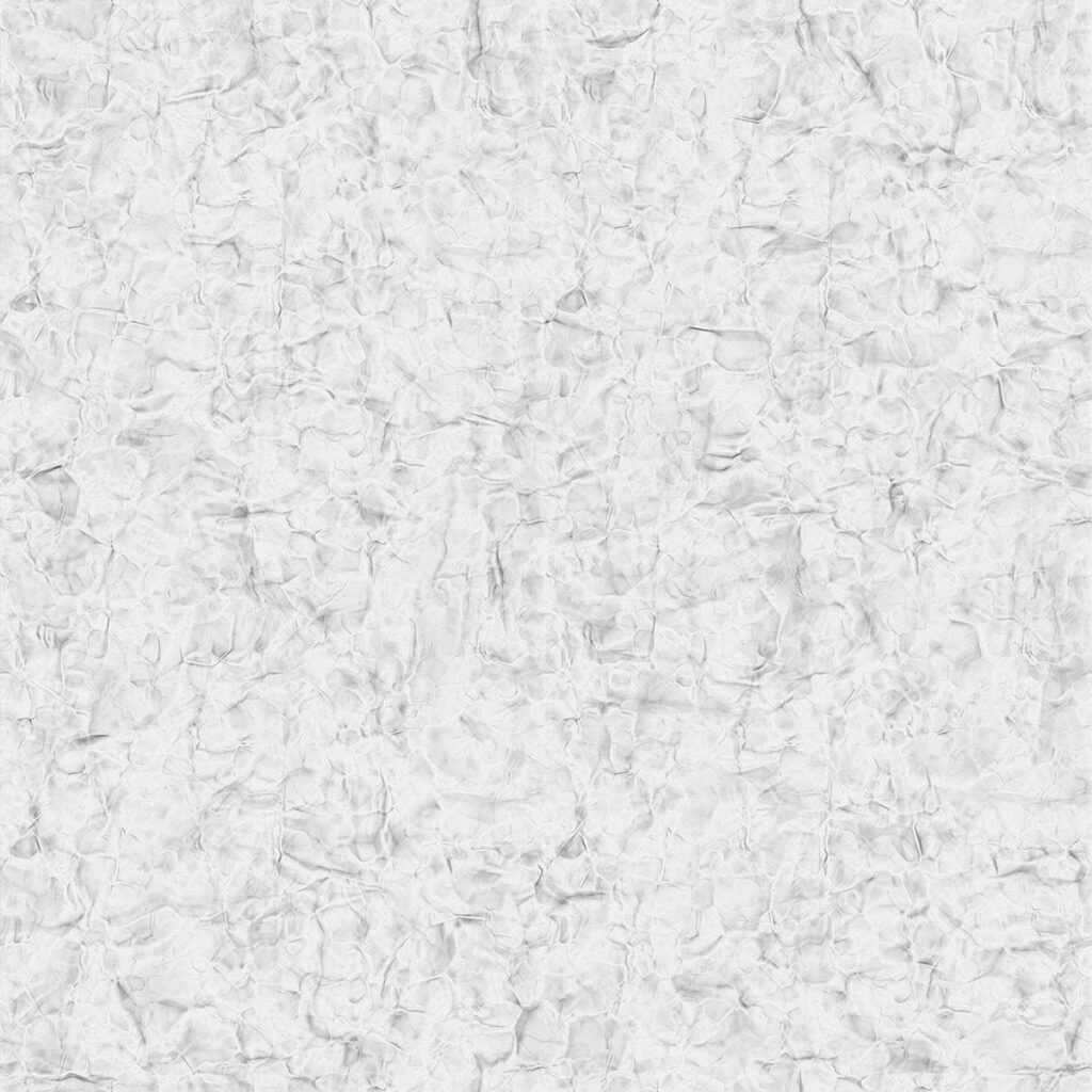 Crumpled Paper Sheet with Scribbles PBR Texture