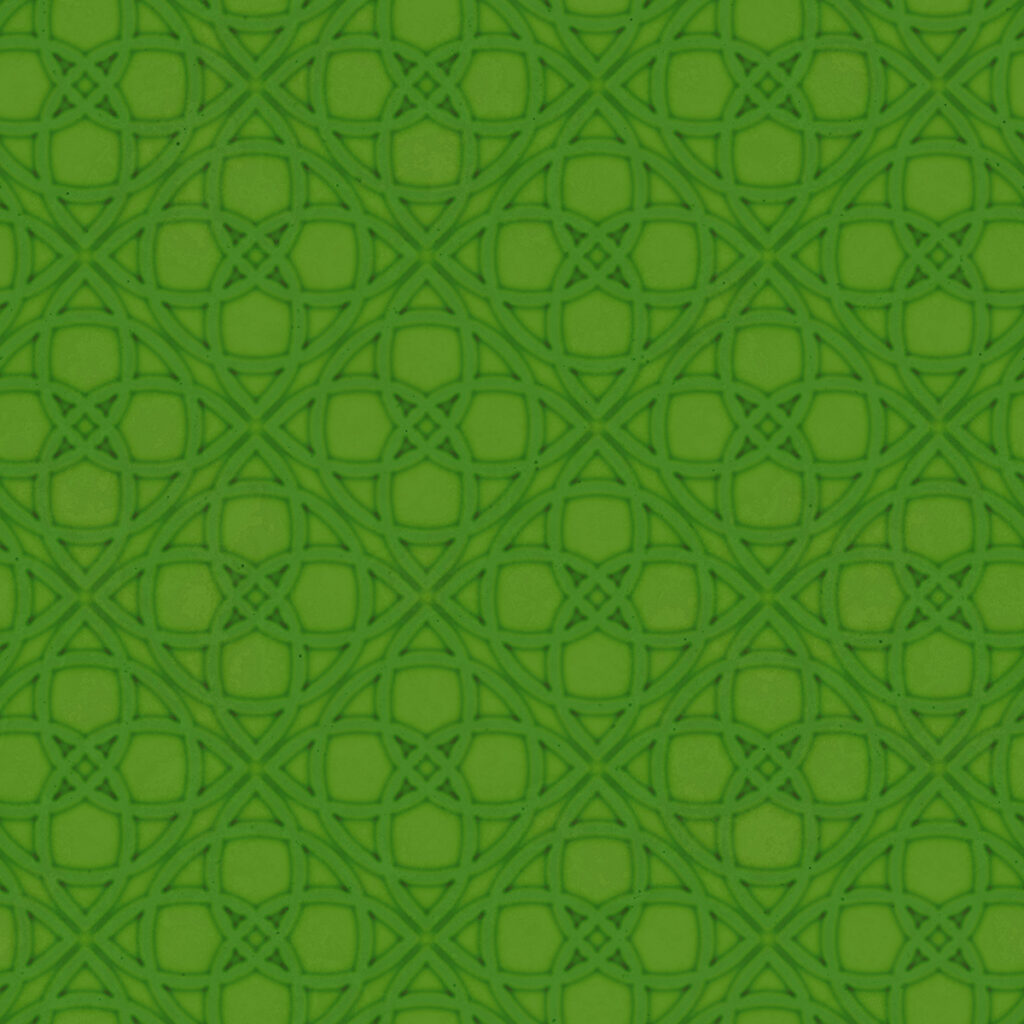 Green Patterned Glass PBR Texture