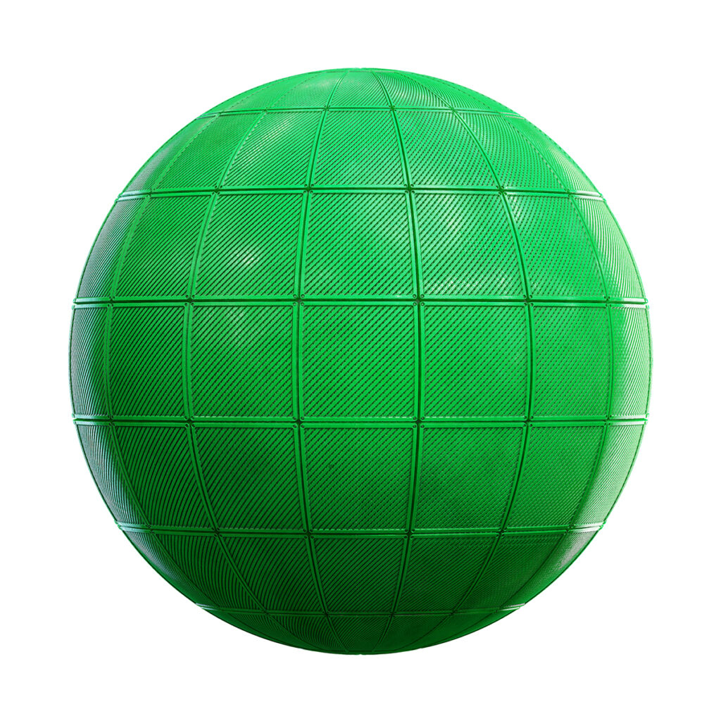 Green Plastic Vents PBR Texture