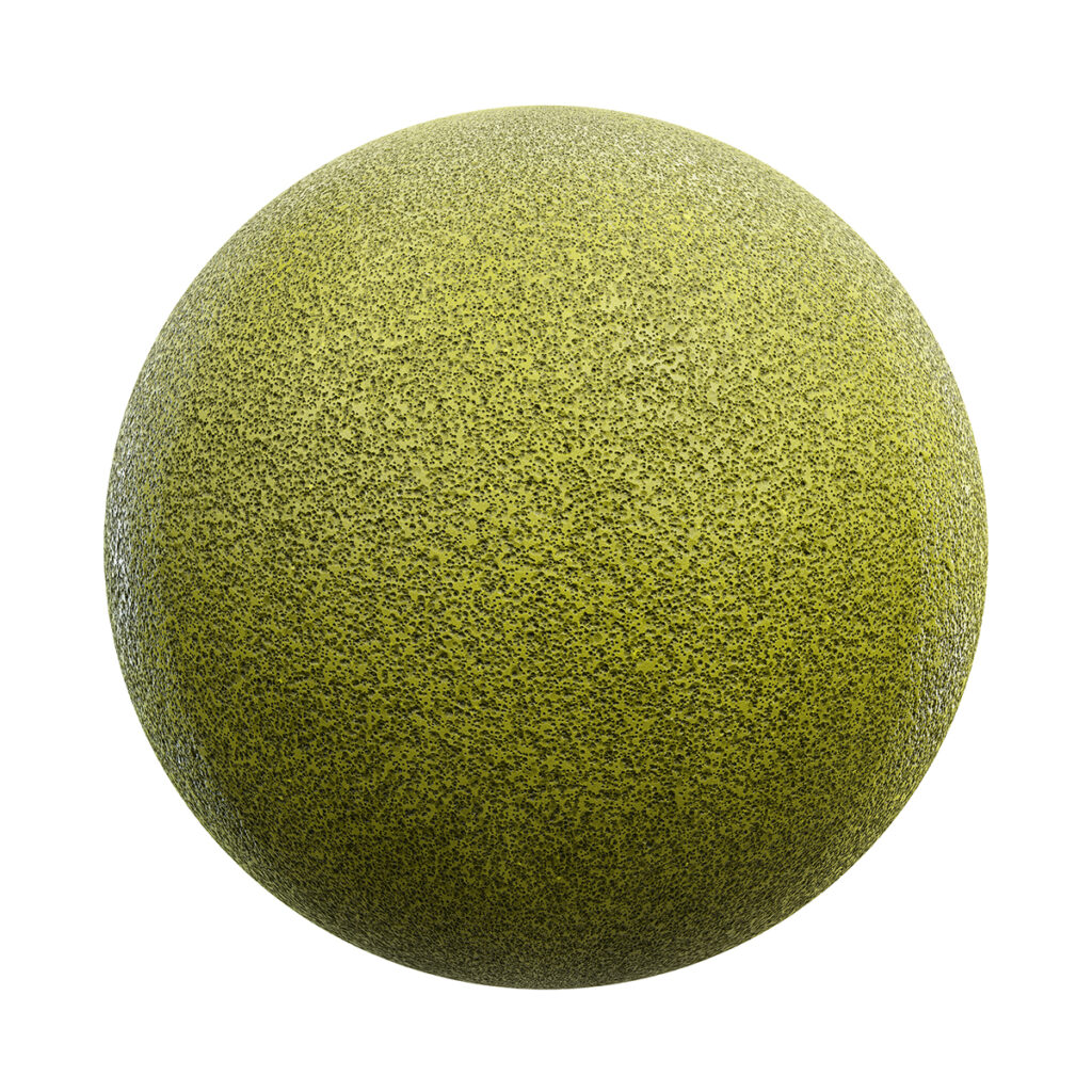 Green Rough Plastic PBR Texture
