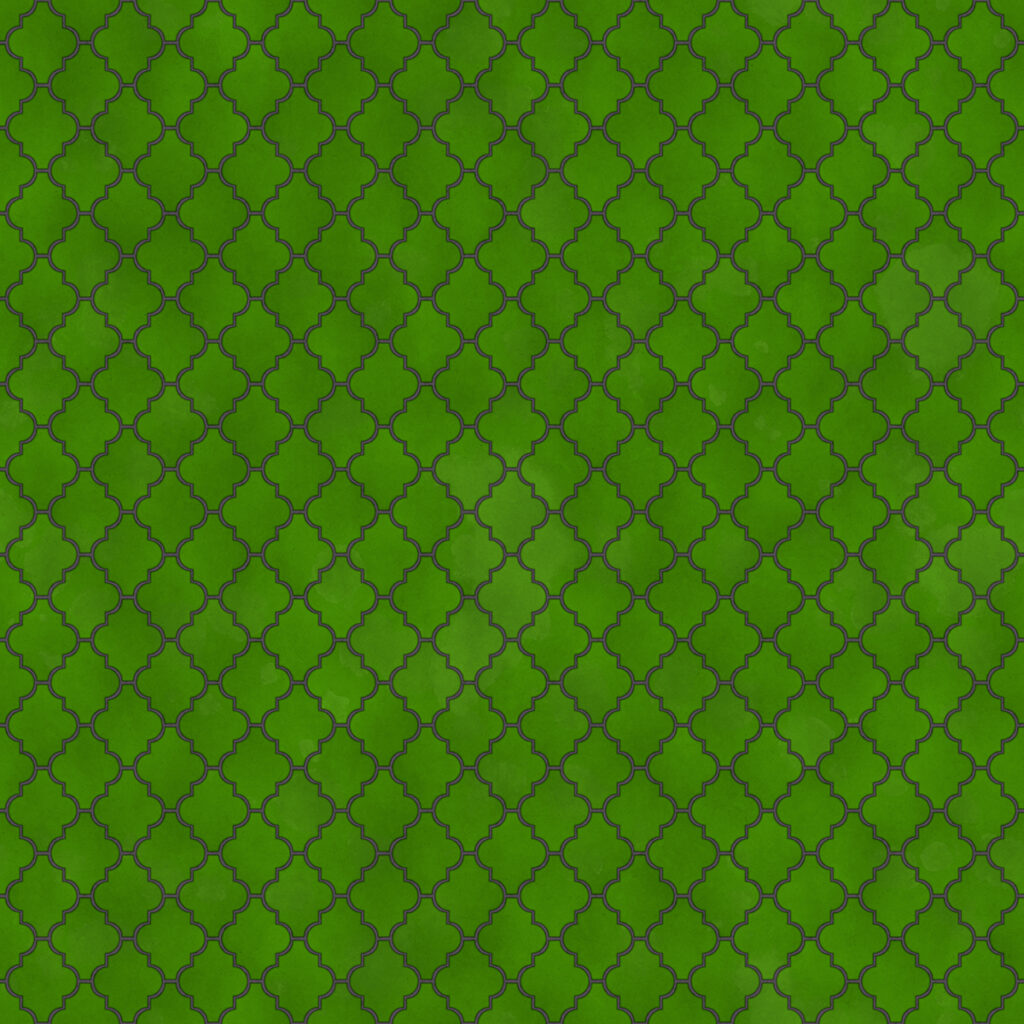 Green Stained Glass PBR Texture