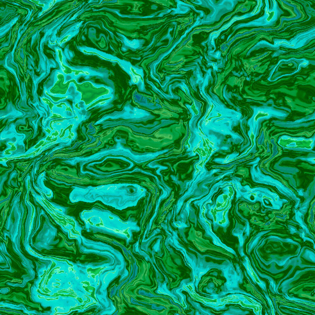 Green Stained Glass PBR Texture