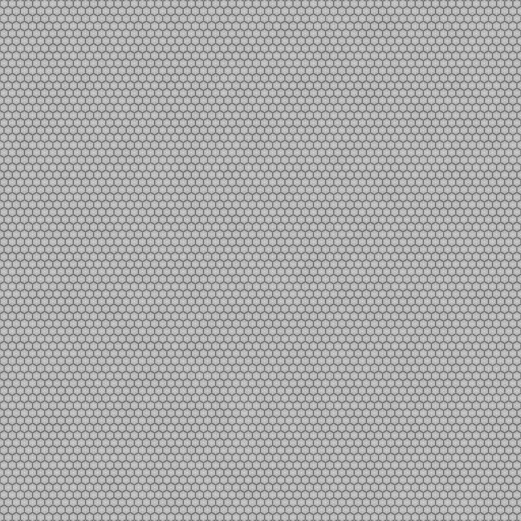 Hexagonal Patterned Black Plastic PBR Texture