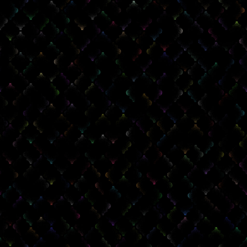 Multi-Color Stained Glass PBR Texture