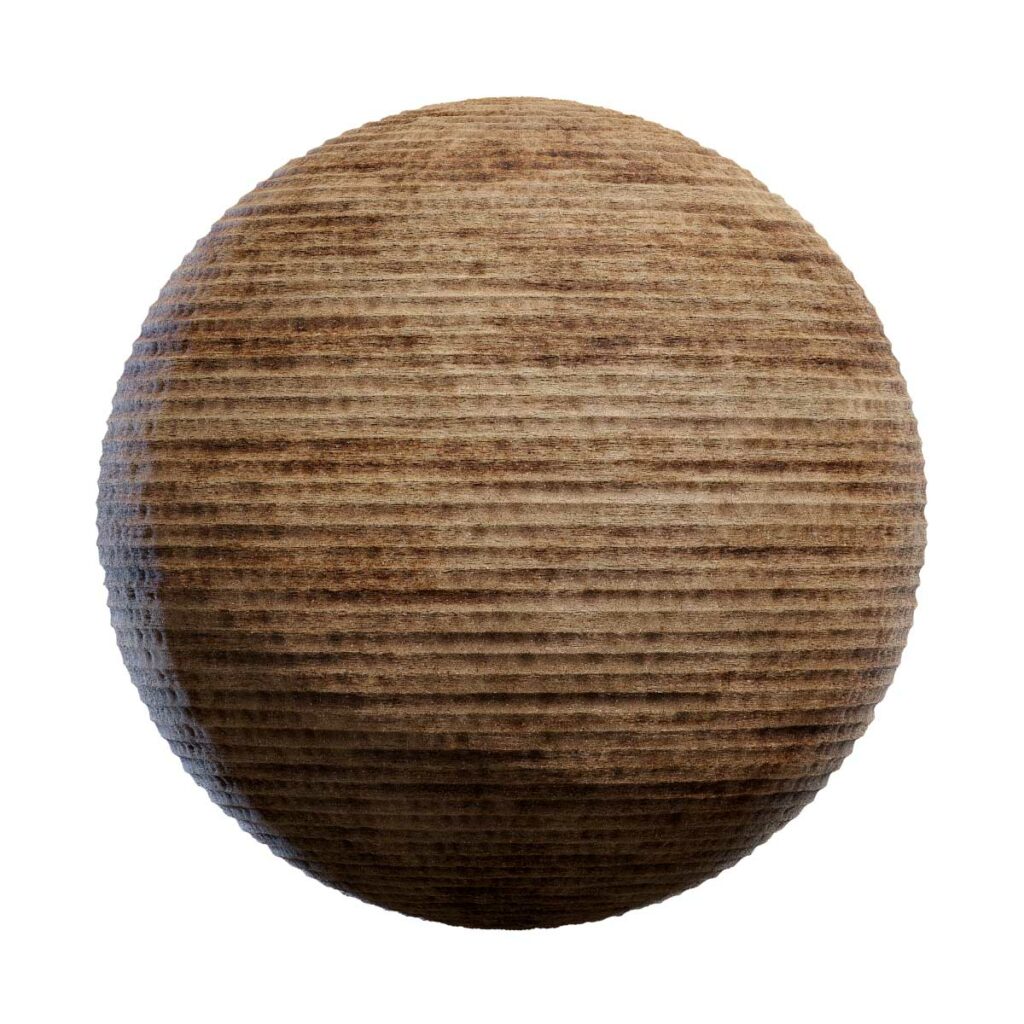 Old Brown Cardboard PBR Texture