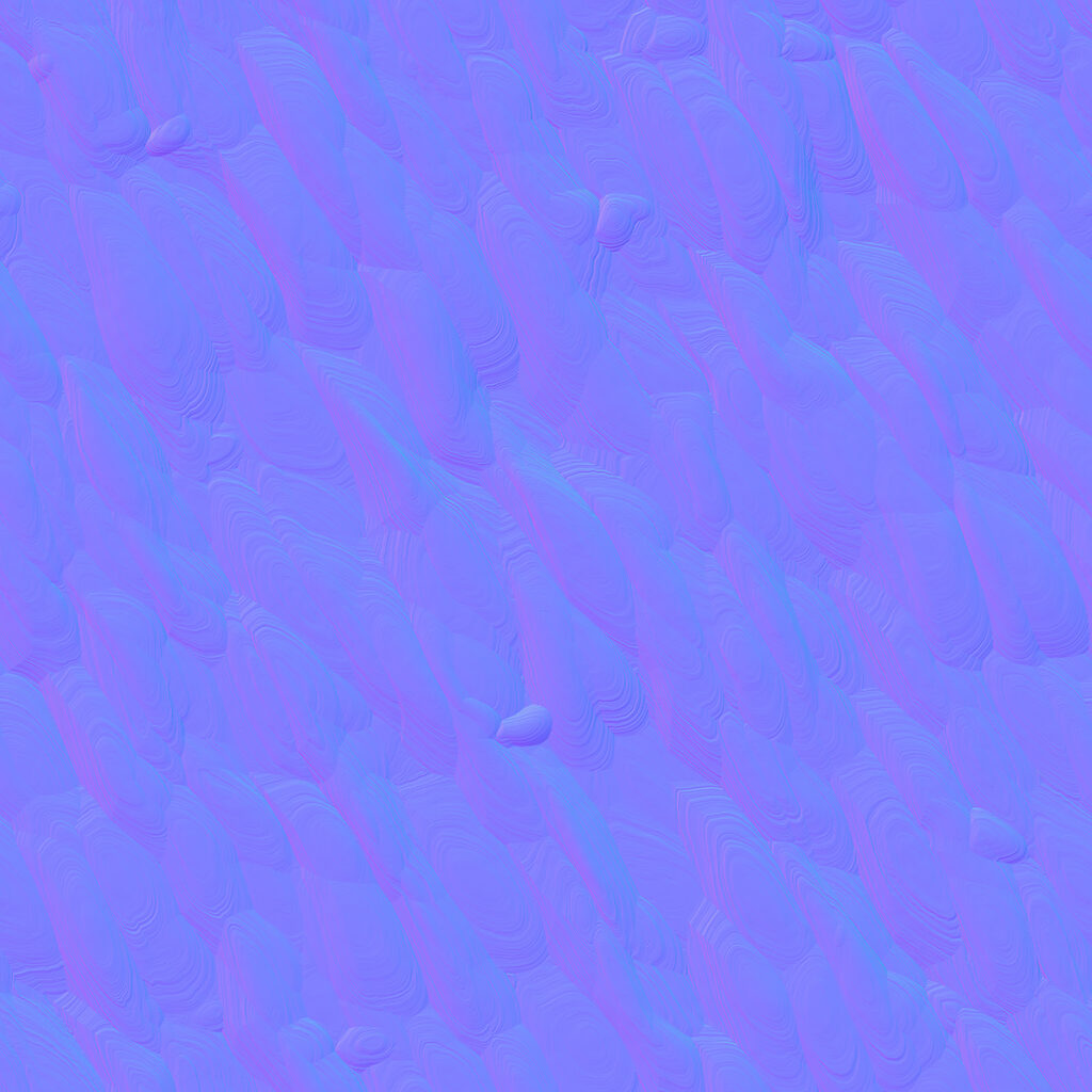 Orange Crystal PBR Texture