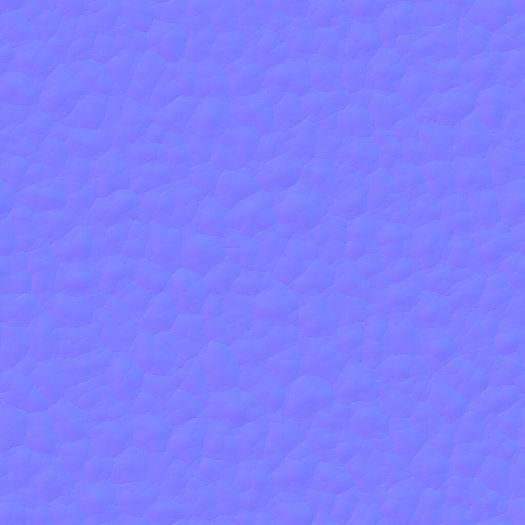 Orange Crystal PBR Texture