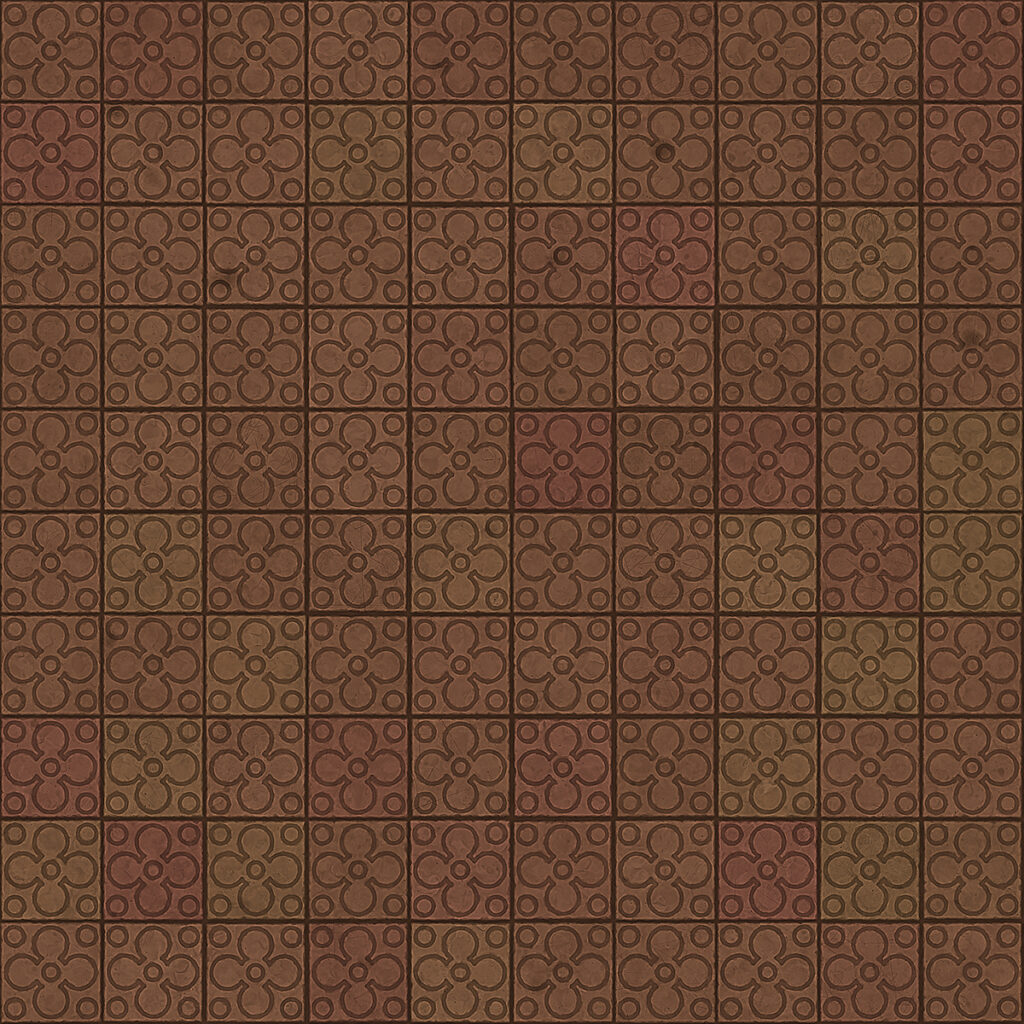 Patterned Brown Clay PBR Texture