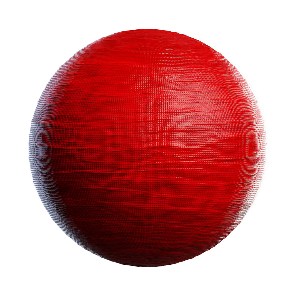 Red Duct Tape PBR Texture