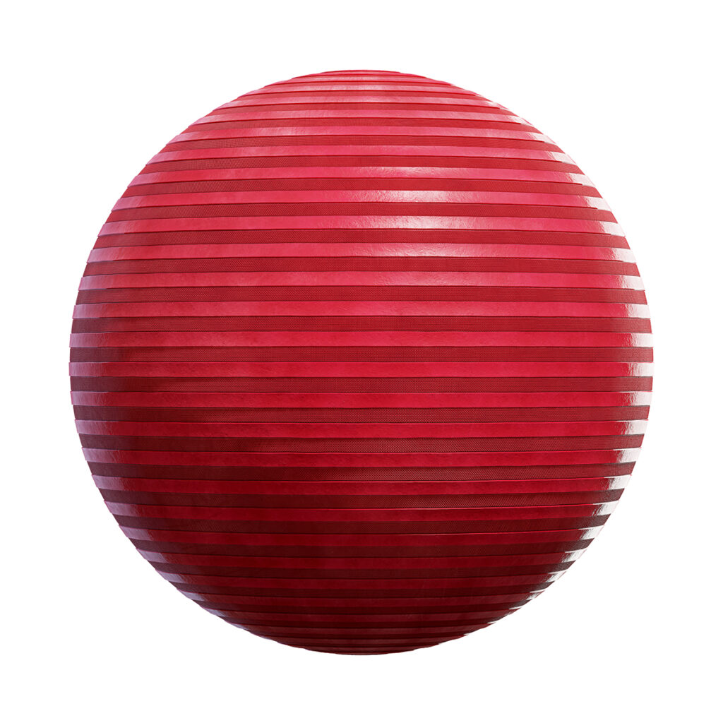 Red Patterned Plastic PBR Texture