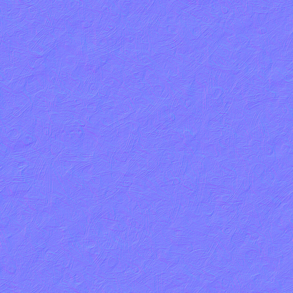 Scratched Orange Clay PBR Texture