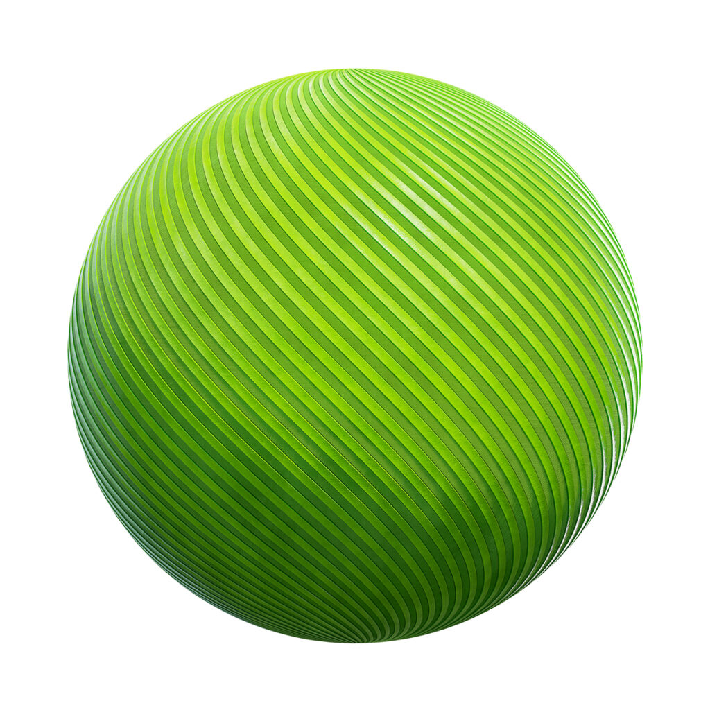 Skewed Green Patterned Plastic PBR Texture