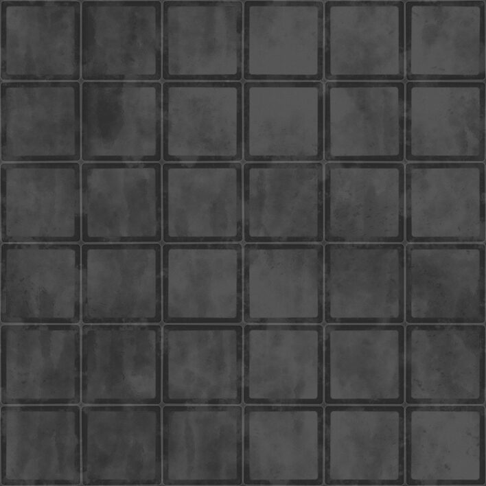 Solved Rubik's Cube PBR Texture