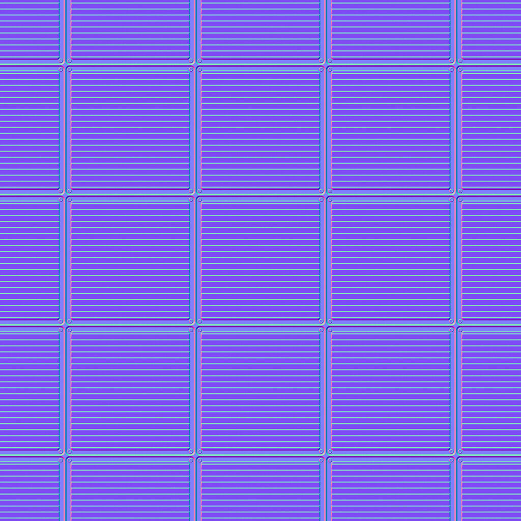 White Plastic Vents PBR Texture