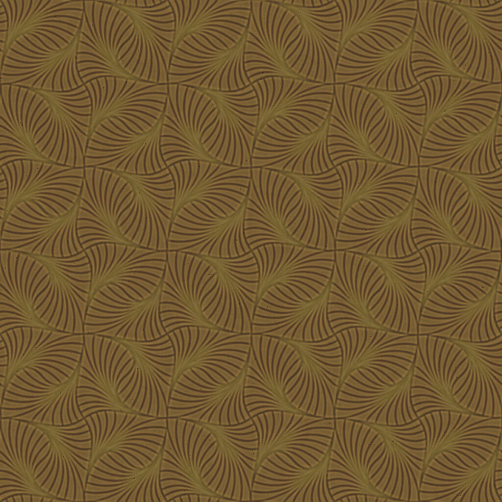 Yellow Patterned Glass PBR Texture