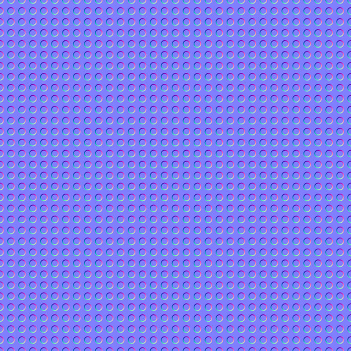 Yellow Patterned Plastic PBR Texture