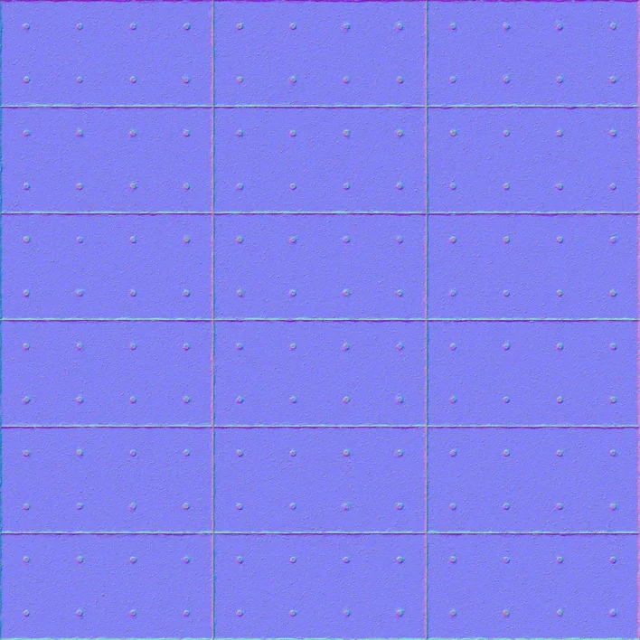 Beige Concrete Blocks PBR Texture