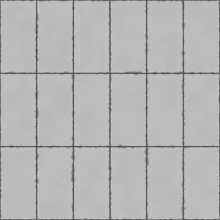 Grey Concrete Blocks PBR Texture