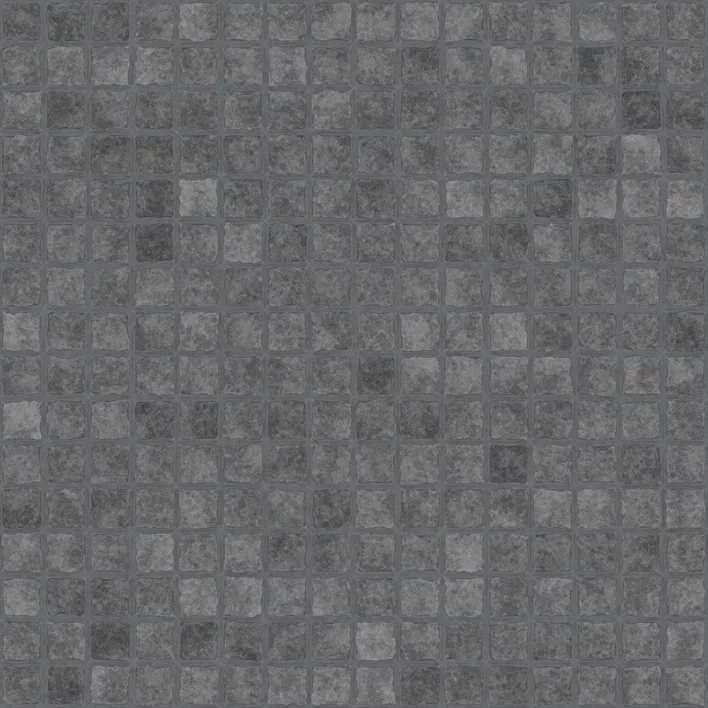 Grey Stone Slab Wall PBR Texture