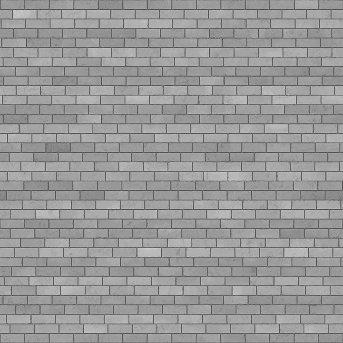 Red and Grey Brick Wall PBR Texture