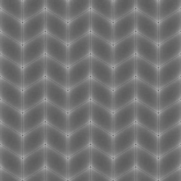 Black Diamond Pattern Wall Panel PBR Texture