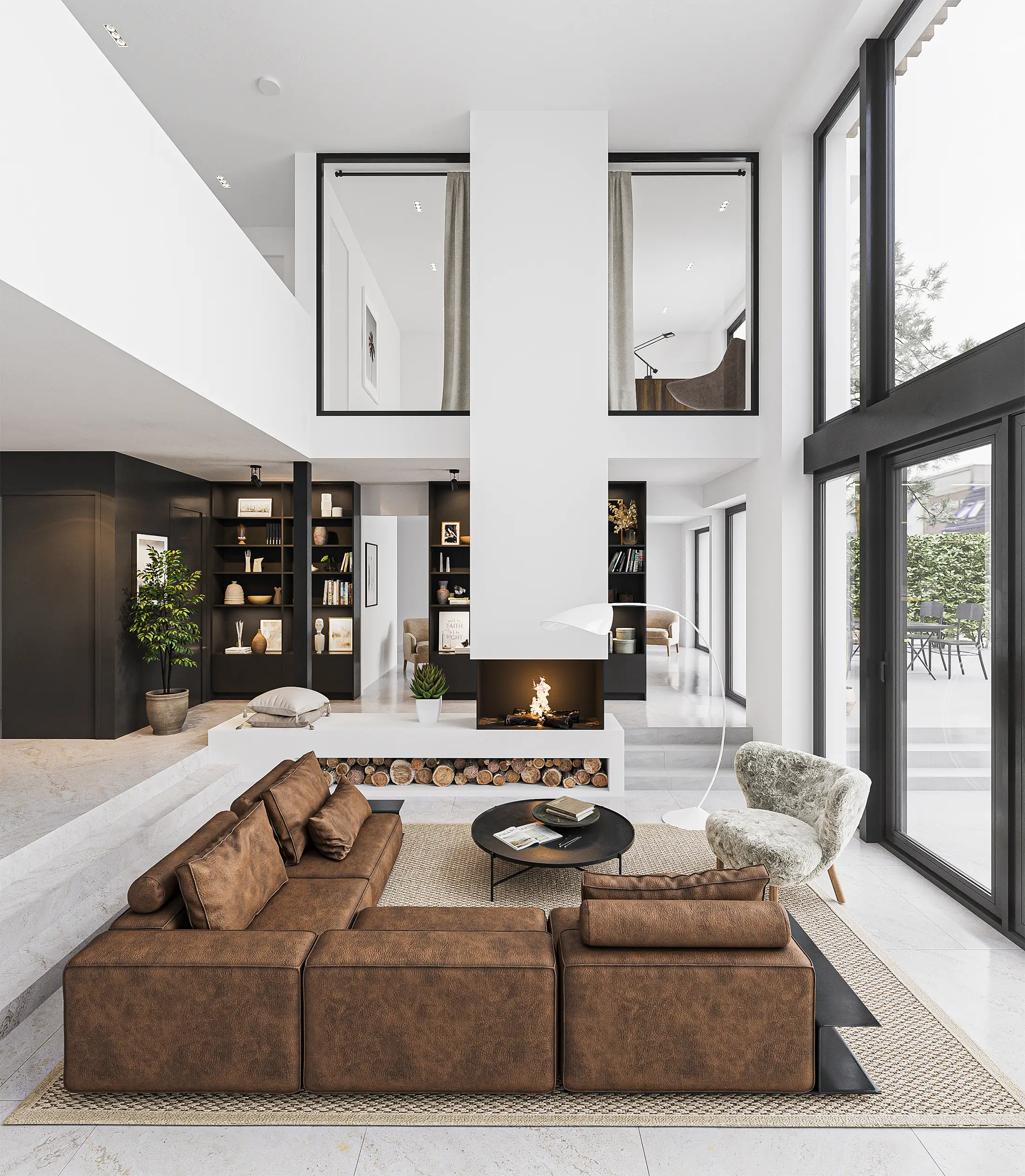 Living Room 3D Interior Visualization by DSigno 3D Studio - CGAxis - 3D ...