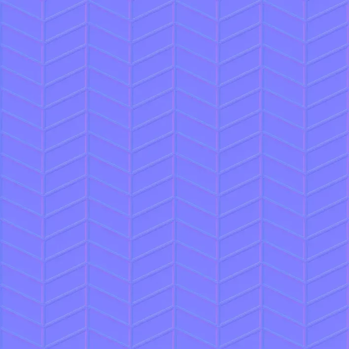 Red Diamond Pattern Wall Panel PBR Texture