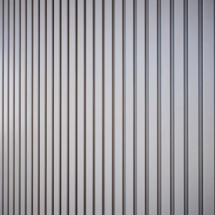 White Vertical Wall Panel PBR Texture