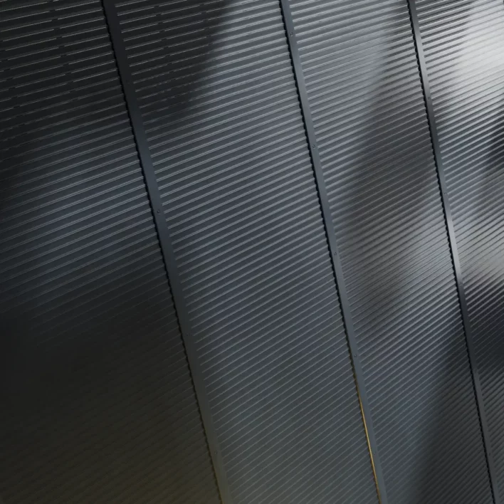 Dark Grey Window Shutters