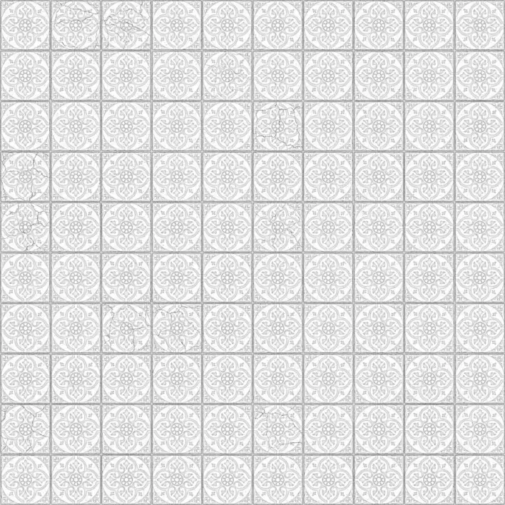 Brown Patterned Tiles PBR Texture