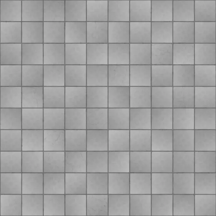 Green Patterned Tiles PBR Texture