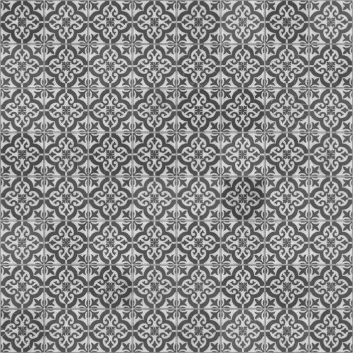 Grey Patterned Tiles PBR Texture