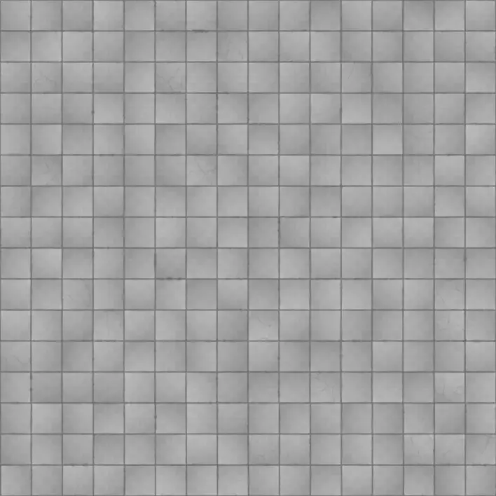 White Red Patterned Tiles PBR Texture